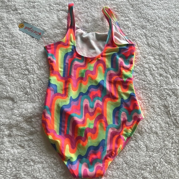 Cat & Jack | Swim | New Girls Bright Wave Swimsuit | Poshmark